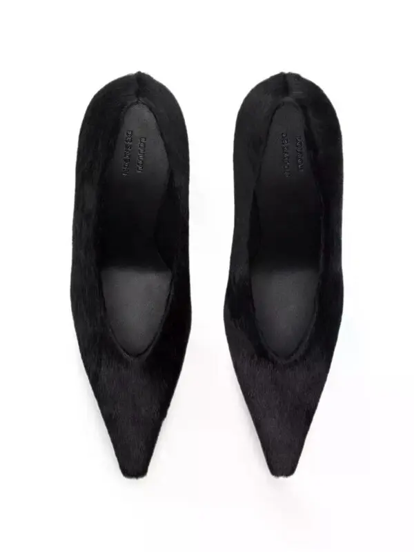 Loulou De Saison Pippa Pony-effect Leather Pumps