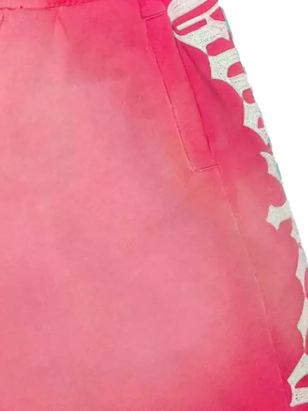 GODSPEED Logo Print Shorts - Pink