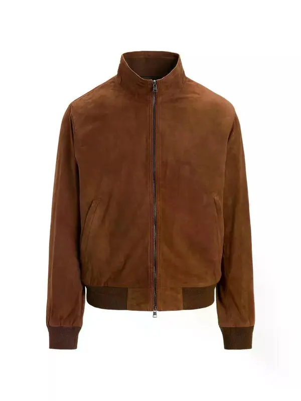 Polo Ralph Lauren The Charleton Suede Jacket - Brown