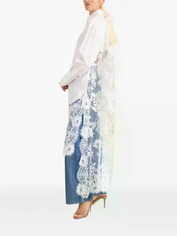 Zimmermann Valiant Lace Tunic Shirt