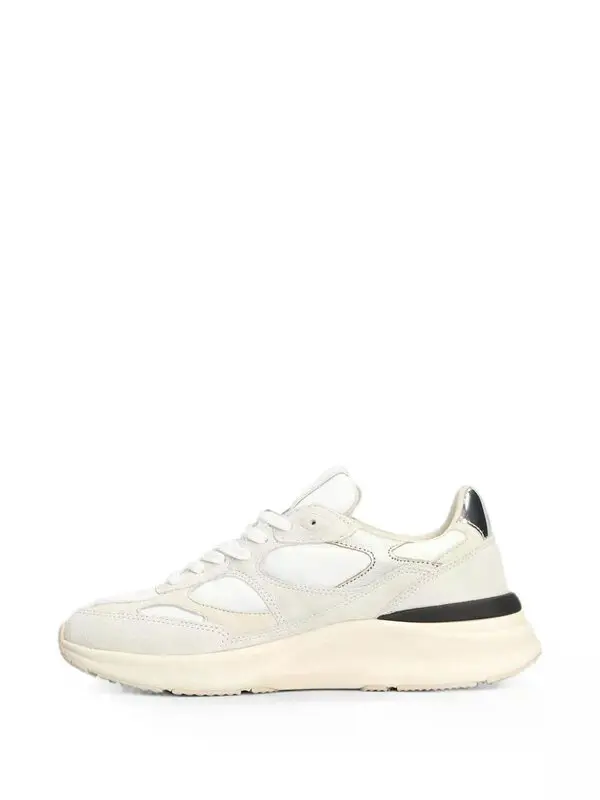 D.a.t.e. Musa Panelled Metallic-effect Sneakers