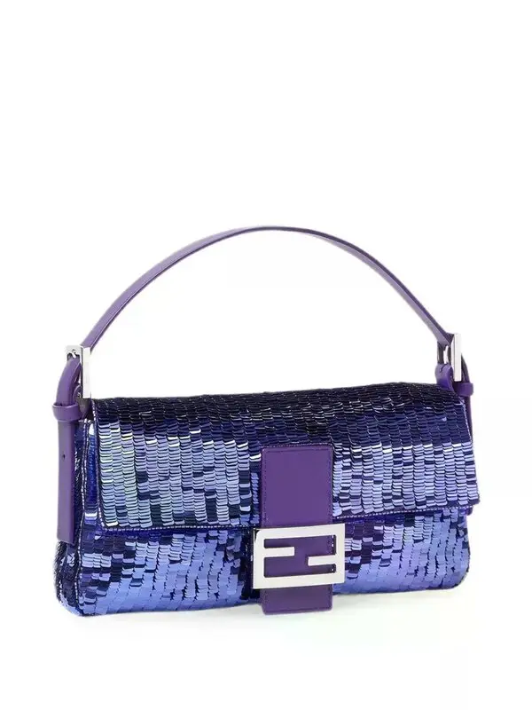 Fendi Baguette 26424 Sequinned Bag