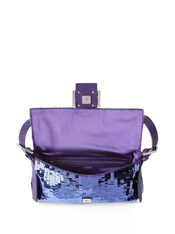 Fendi Baguette 26424 Sequinned Bag
