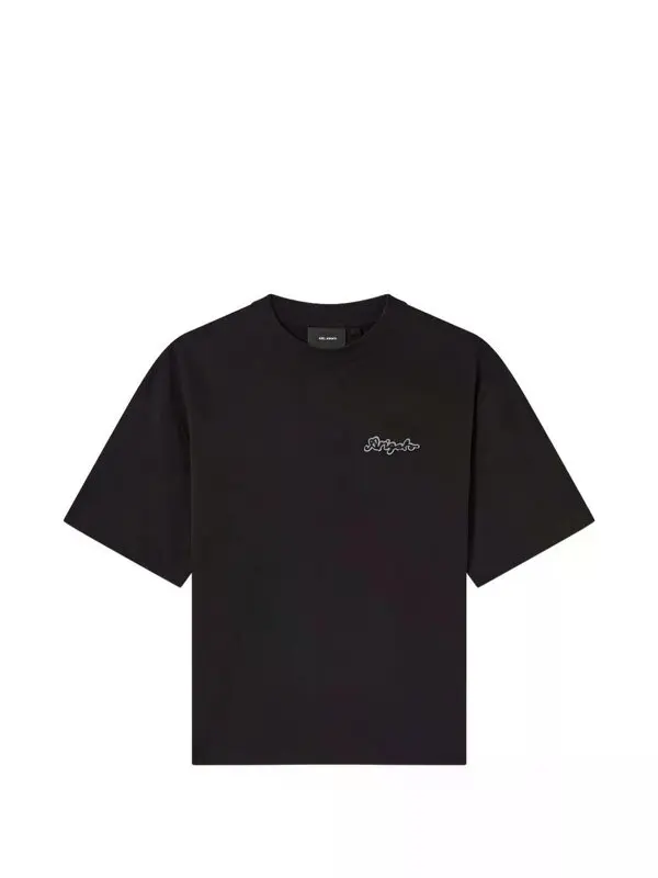 Axel Arigato Logo-embroidered T-shirt - Black