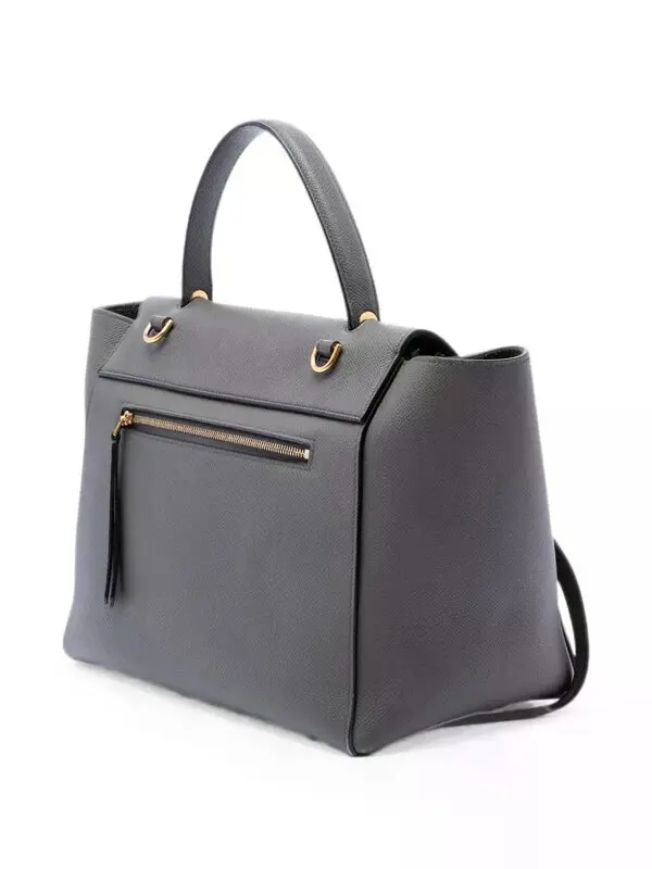 Celine 2017 Mini Grained Calfskin Belt Bag Satchel