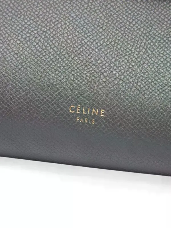 Celine 2017 Mini Grained Calfskin Belt Bag Satchel