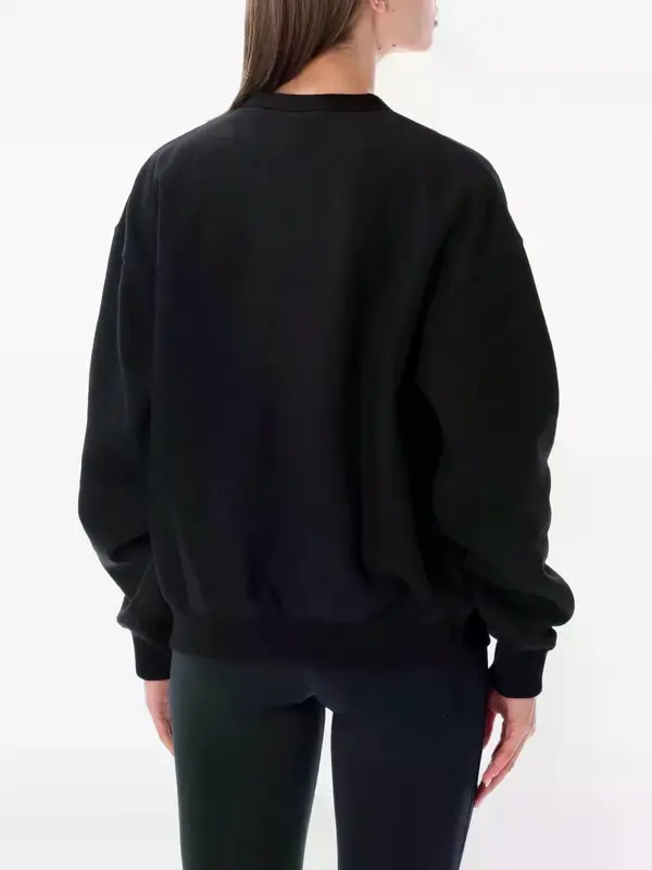 Nike Studio Logo-embroidered Crew-neck Sweatshirt