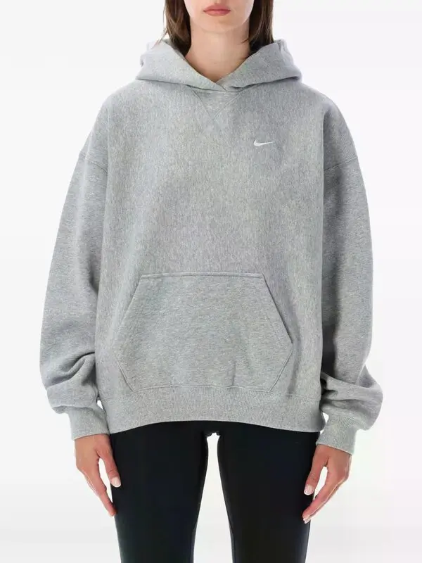 Nike Studio Logo-embroidered Pouch-pocket Hoodie