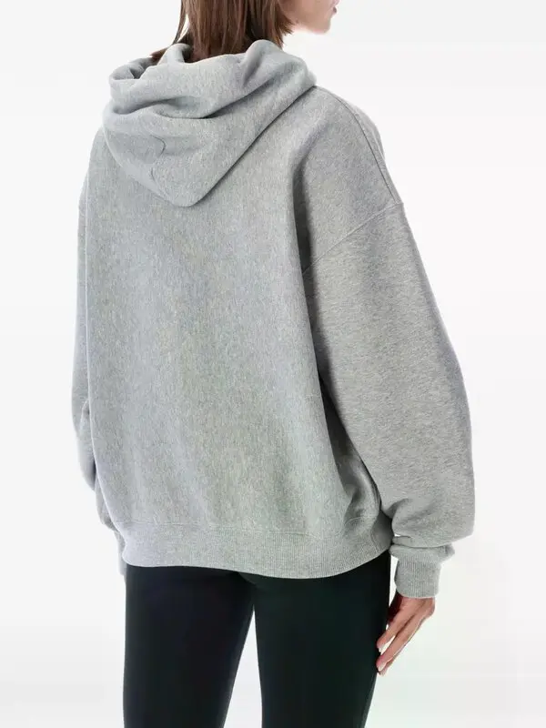 Nike Studio Logo-embroidered Zip-up Hoodie