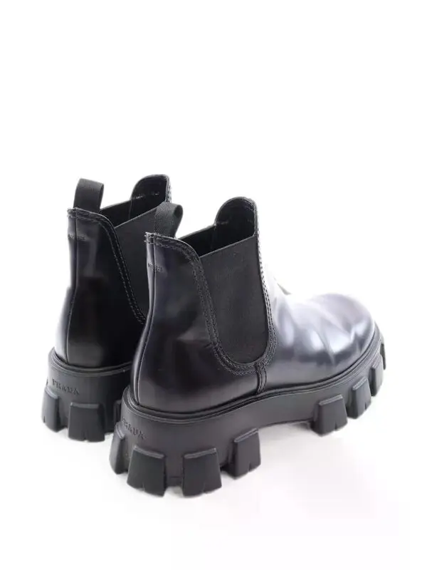 Prada Monolith Chelsea Boots