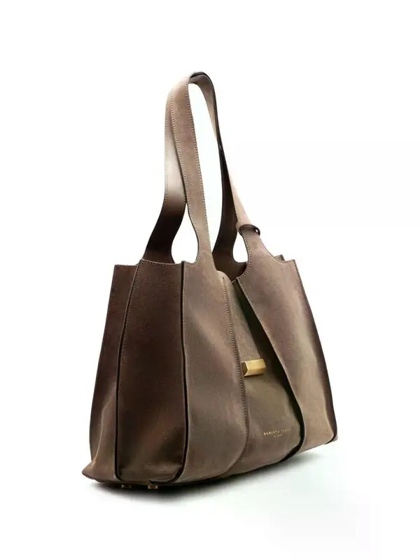 Roberto Festa Eloise Ribbed-leather Tote Bag