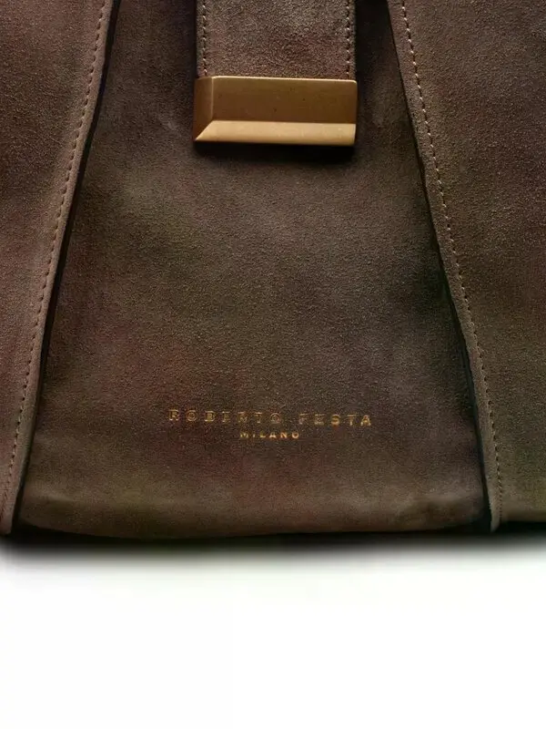 Roberto Festa Eloise Ribbed-leather Tote Bag