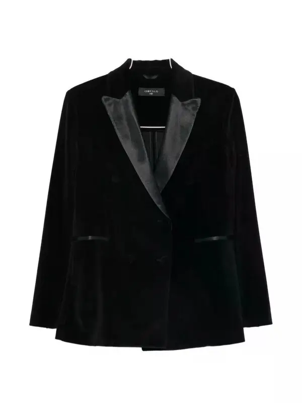 CIRCOLO 1901 Double-breasted Velvet Jacket
