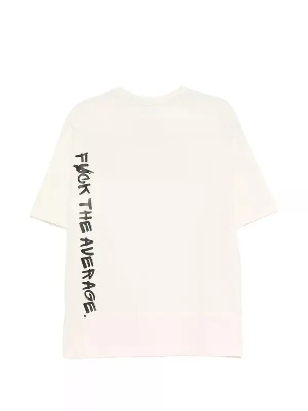 GEORGE. Graphic-print Drop-shoulder T-shirt