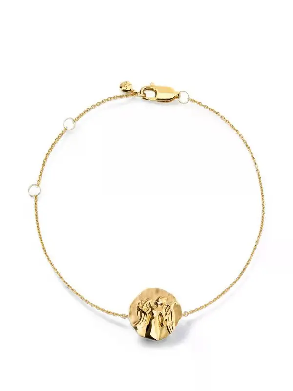 Monica Vinader Virgo Zodiac Chain Bracelet - Gold