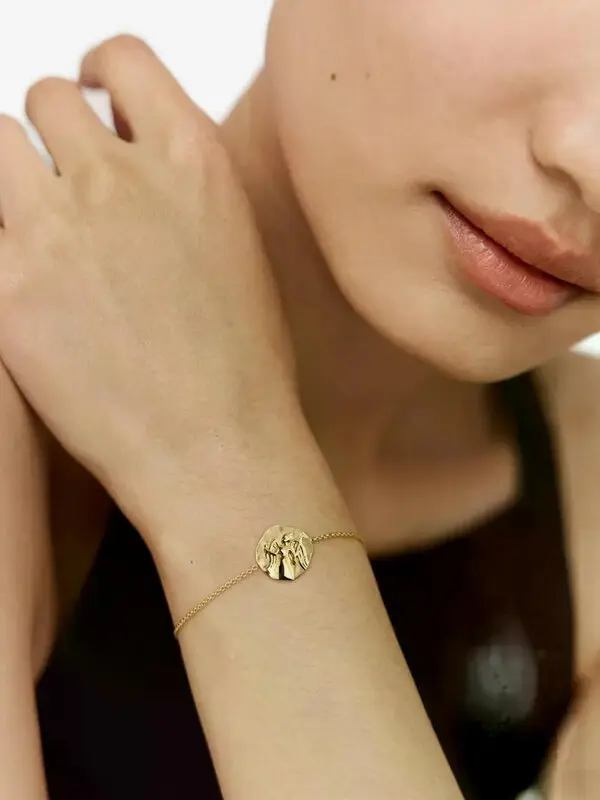 Monica Vinader Virgo Zodiac Chain Bracelet