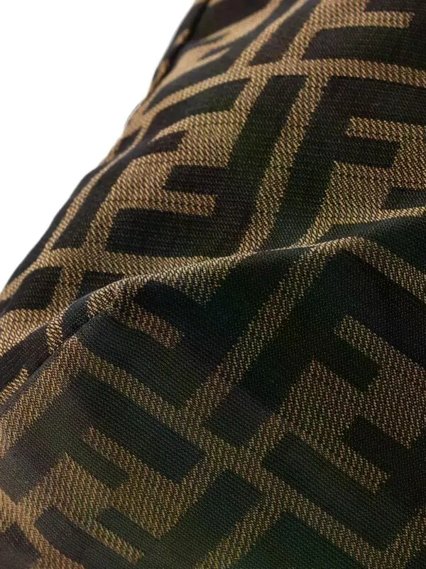 Fendi Shopping Zucca Coated Canvas Medium Tote Bag