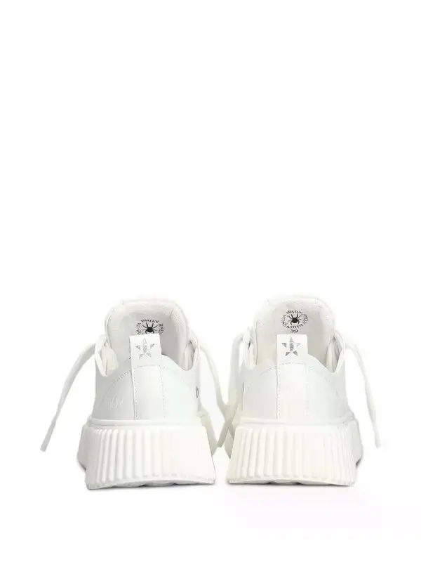 RHUN Ribbed-sole Sneakers - White