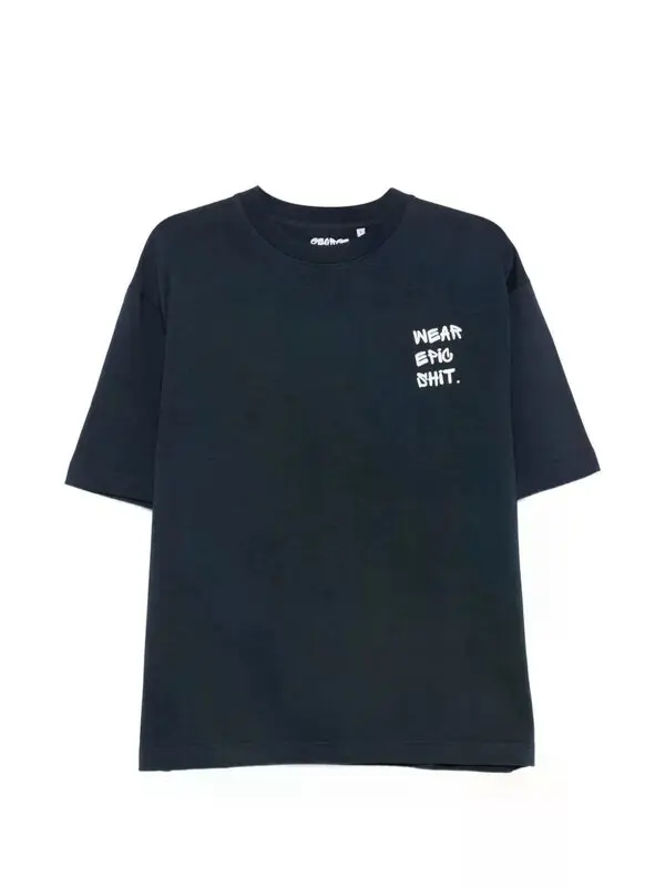 GEORGE. George Slogan Print Crew Neck T-shirt
