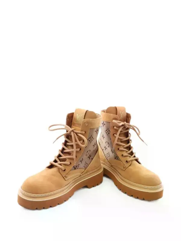 LOUIS VUITTON 2023 Ranger Line Monogram Ankle Boots