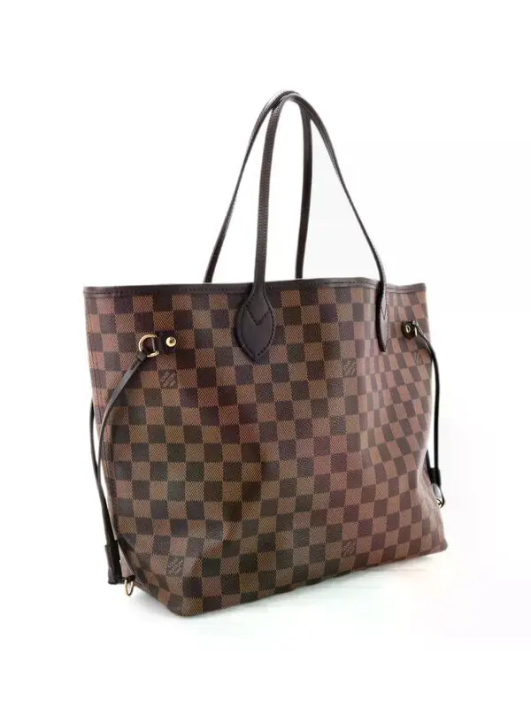 LOUIS VUITTON Neverfull Nm Damier Mm Tote Bag - Brown