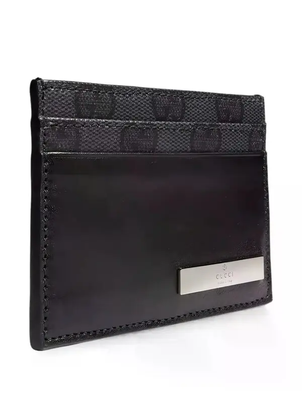 Gucci Card Case With Metal Tag