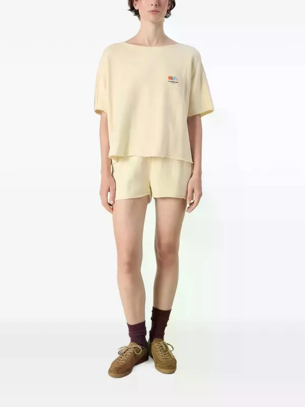 American Vintage Atubay Raw-cut Graphic-print T-shirt