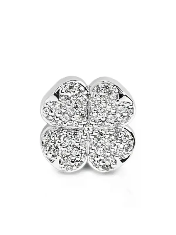 Kate Spade New York Crystal-embellished Clover Earrings