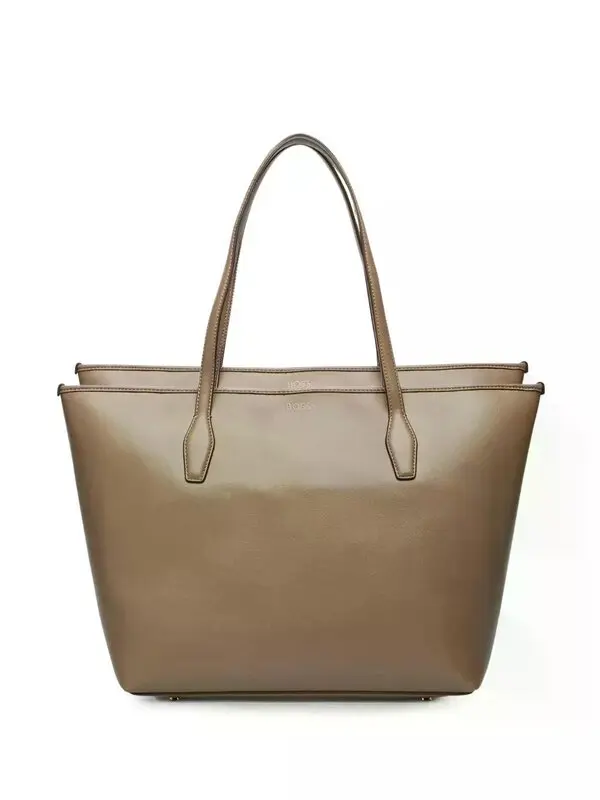 BOSS Logo-motif Tote Bag - Brown