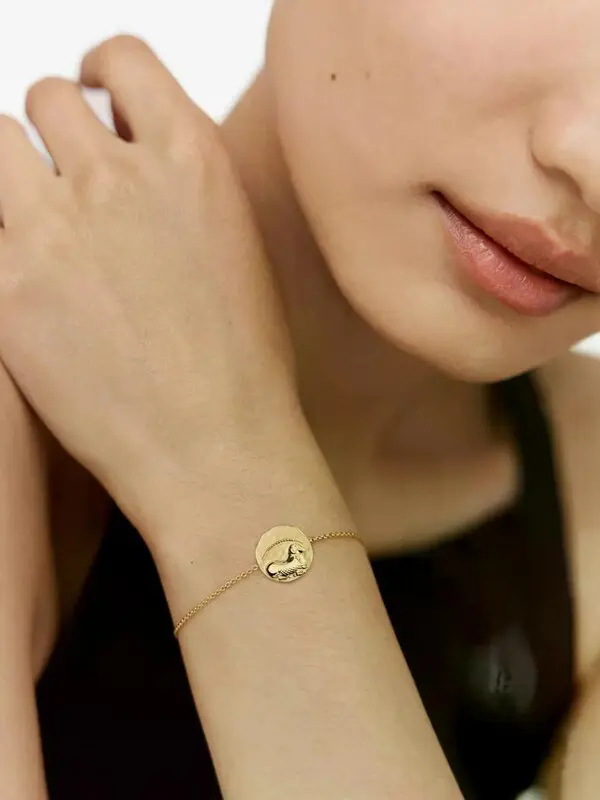Monica Vinader Aries Zodiac Chain Bracelets