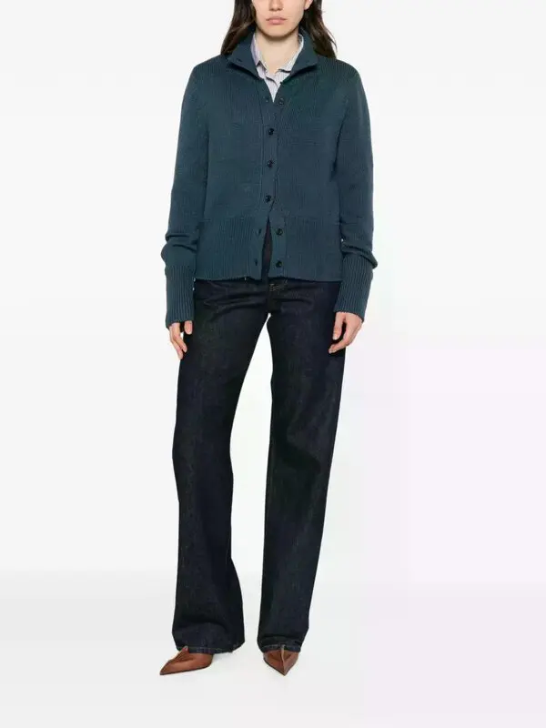 HUGENBERG Derbe Waffle-knit Cardigan