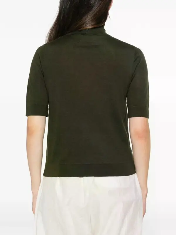 HUGENBERG Short-sleeve Turtleneck Sweatshirt