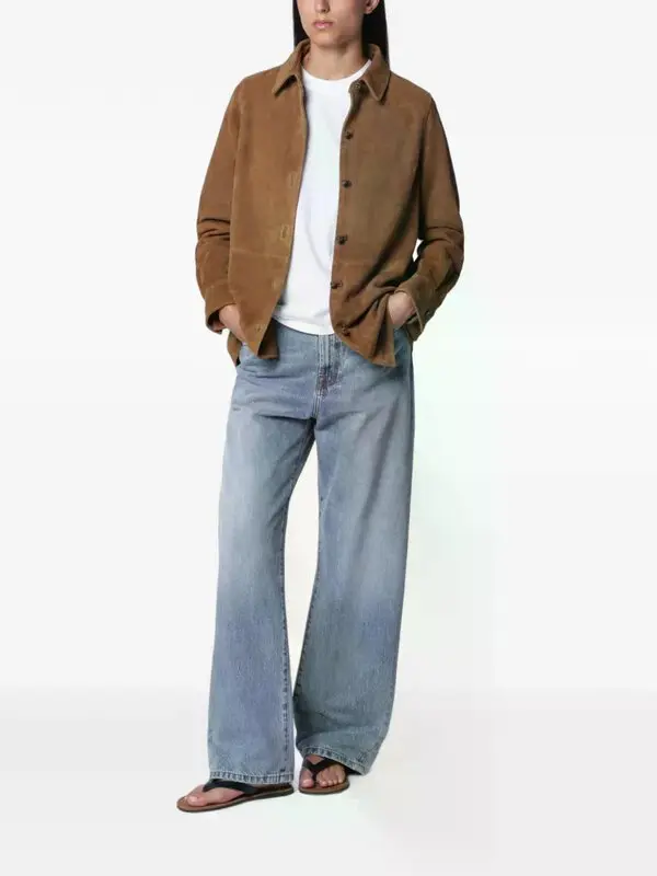 RÓHE Pankou Suede Overshirt