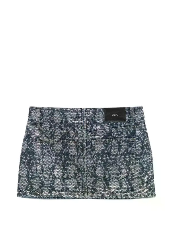 Liu Jo X Elodie Cotton Mini Skirt