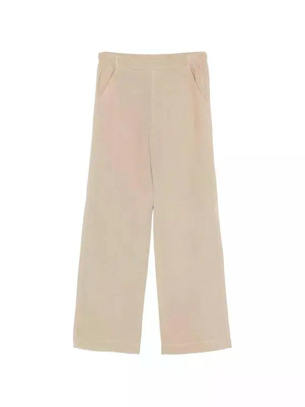 DEHA Elasticated-waistband Palazzo Pants - Neutrals