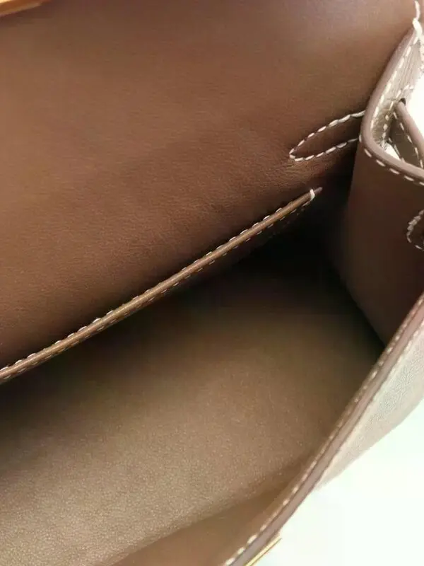 Hermès Mini Kelly 2 Tote Bag - Brown