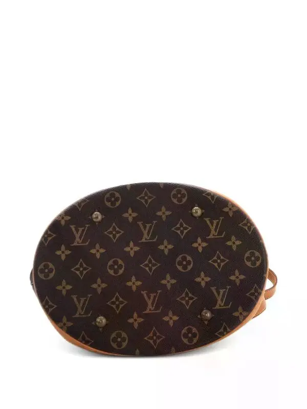 LOUIS VUITTON Monogram Canvas Bucket Bag Gm