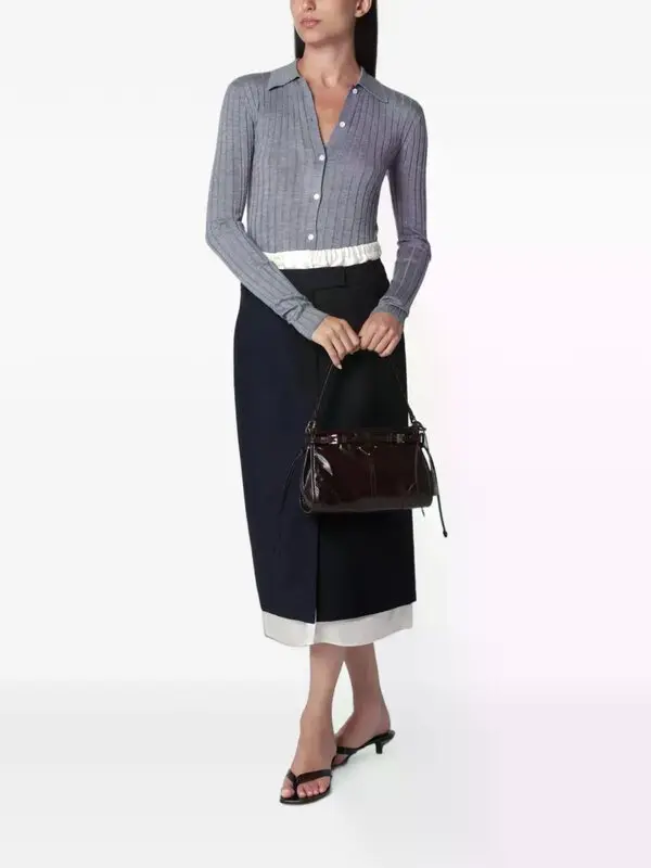 RÓHE Boxer Layered Mid Skirt