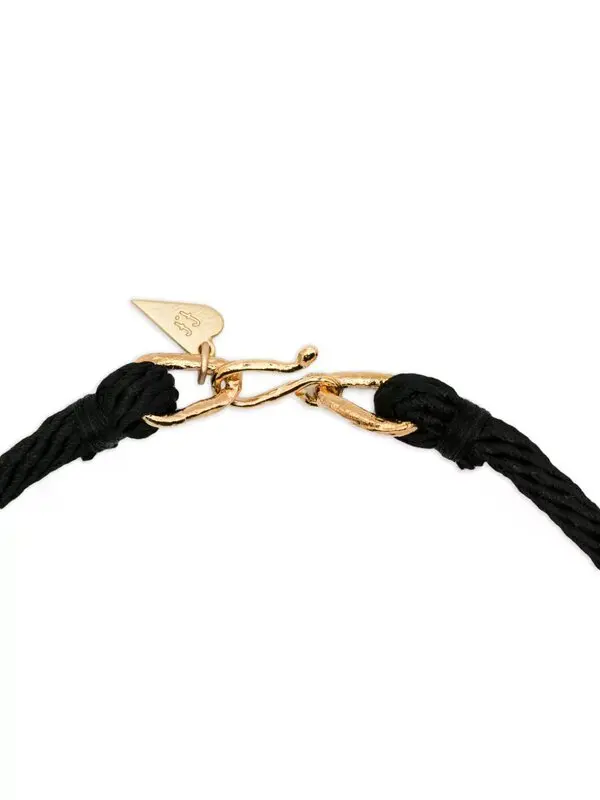 FORTE_FORTE Pearl Pendant Cord Necklace