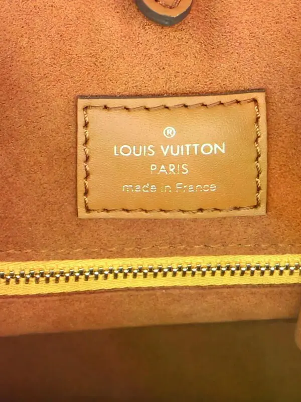 LOUIS VUITTON Fold Tote Monogram Canvas And Leather Pm Satchel