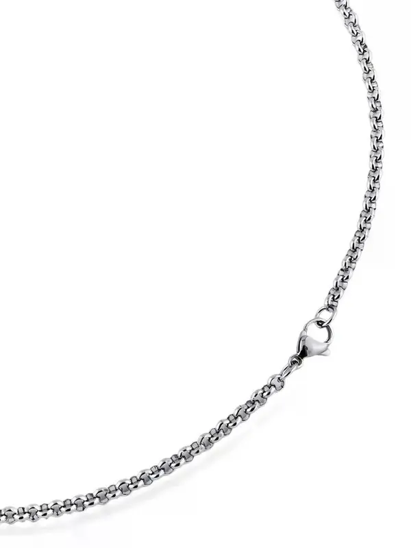 POISONED HEARTS Face-pendant Chain Necklace