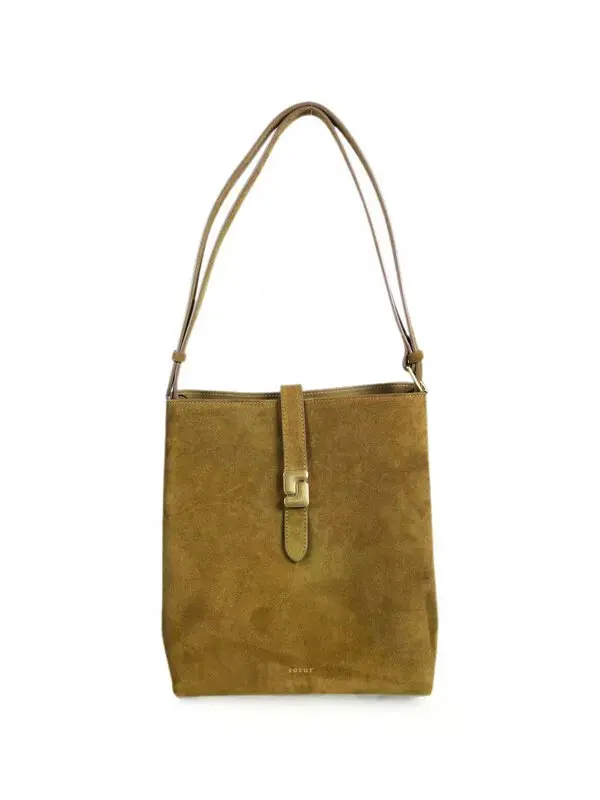 Soeur Bello Suede Shoulder Bag