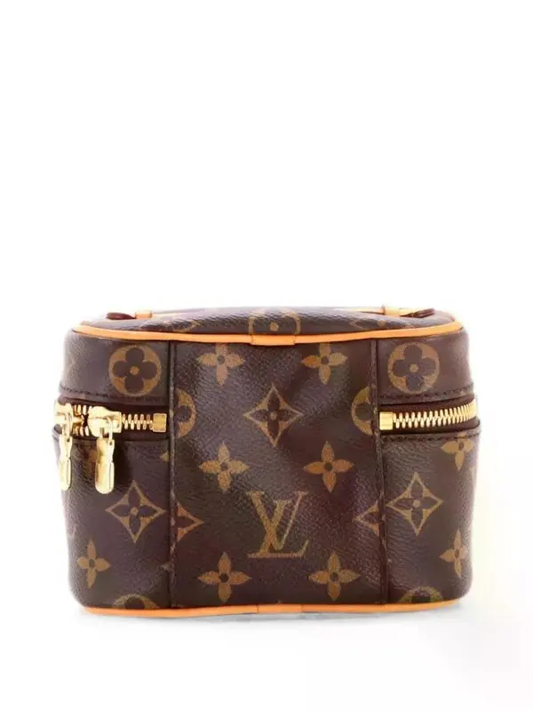 LOUIS VUITTON Nice Vanity Case Monogram Canvas Nano Pouch