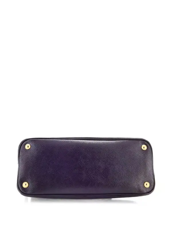 Prada Promenade Bag Vernice Saffiano Leather Medium Satchel