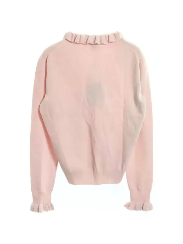 LOUIS VUITTON 2010s Logo-plaque Sweater