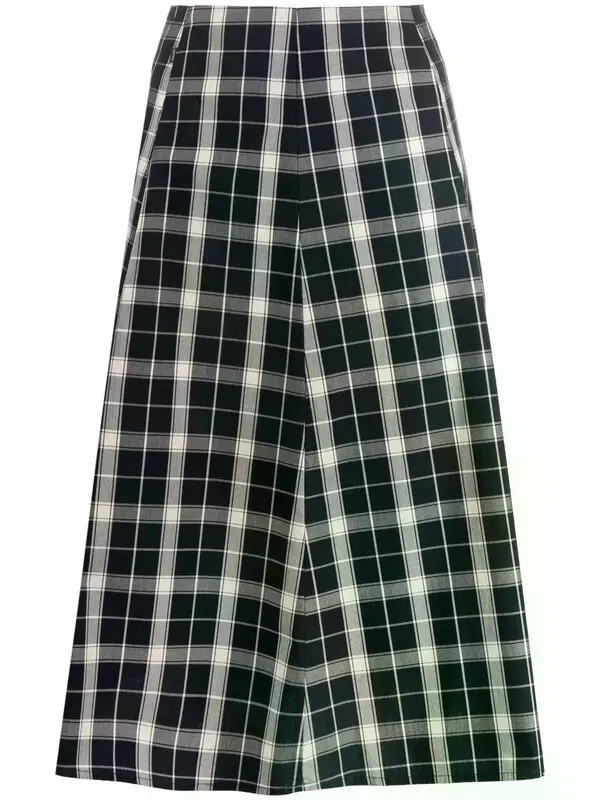 Woolrich Tartan-print A-line Skirt