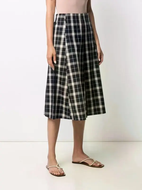 Woolrich Tartan-print A-line Skirt