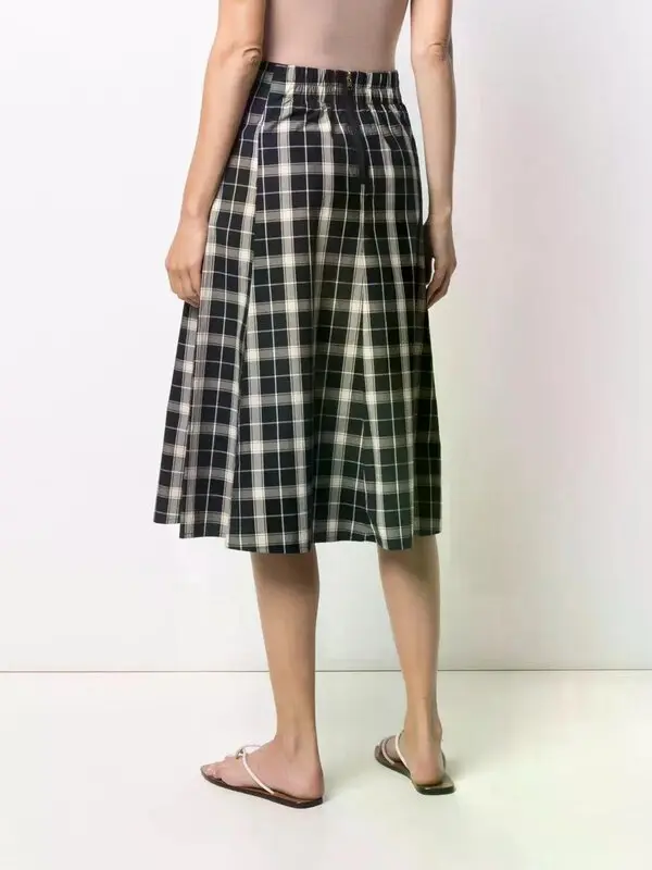 Woolrich Tartan-print A-line Skirt