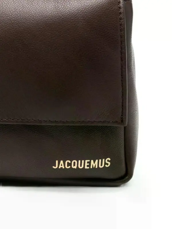 Jacquemus Logo-plaque Chain-link Shoulder Bag