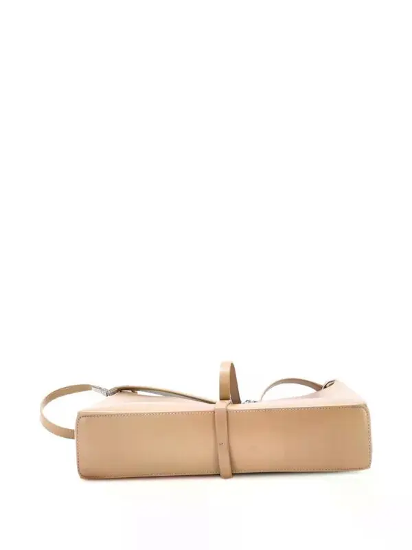 Givenchy Cut Out Leather Small Shoulder Bag - Neutrals